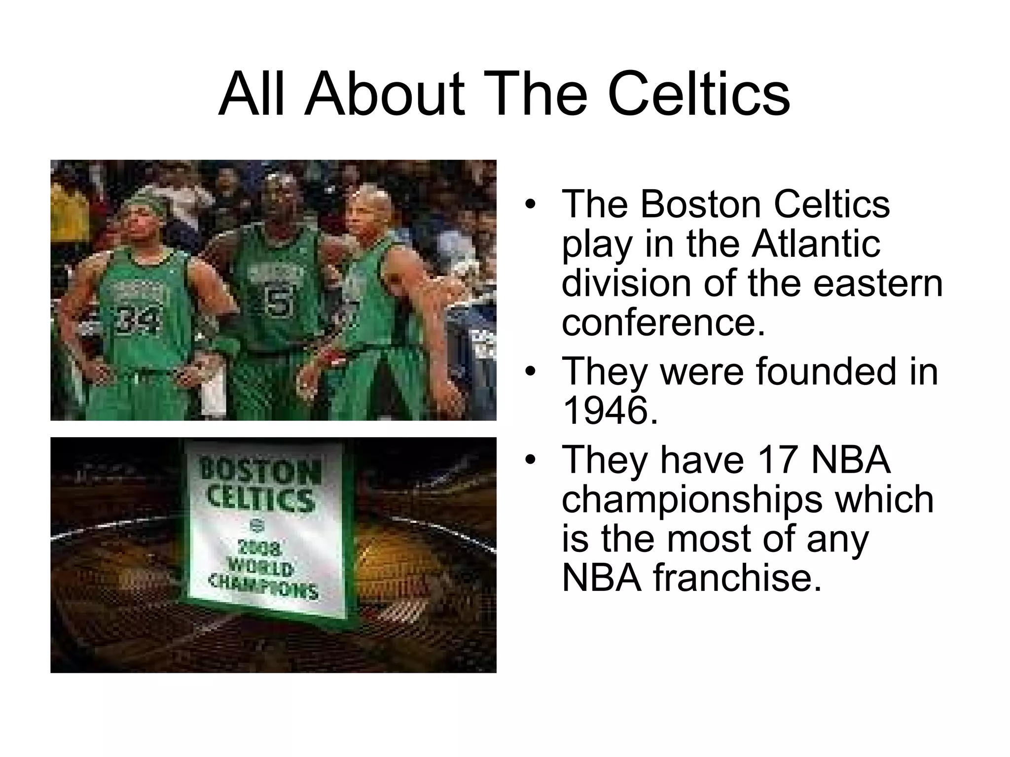 Boston celtics | PPT