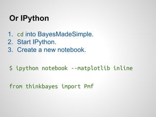 An introduction to Bayesian Statistics using Python | PPT