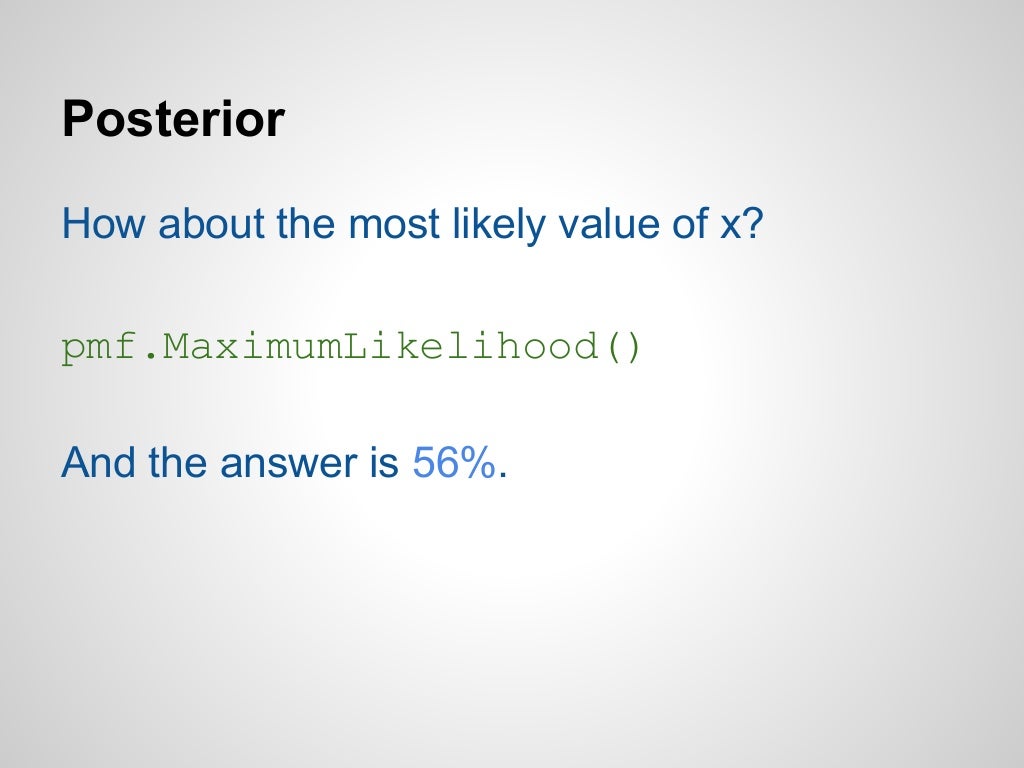 An Introduction To Bayesian Statistics Using Python