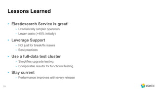 American Ancestors Use Case - Scalability & Support Using the Elasticsearch Service | PDF