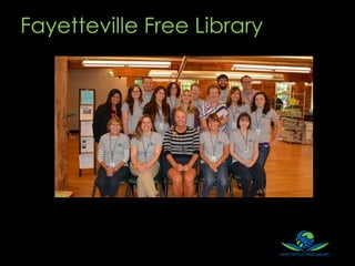 Fayetteville Free Library's Fab Lab: The Nation's First Library ...