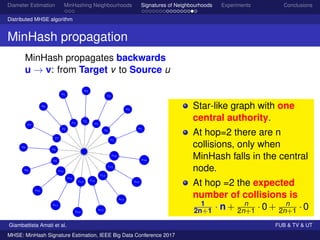 Diameter Estimation for Very Large Graphs | PPT