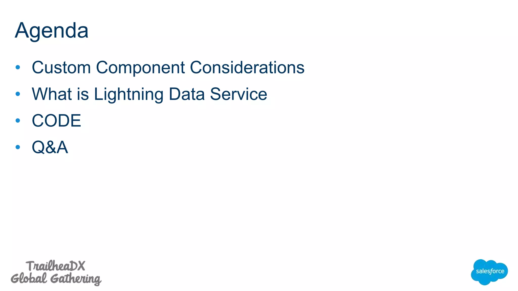 Salesforce Lightning Data Service | PPT