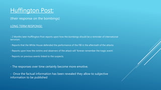 Boston Marathon Bombings Crisis Pptx