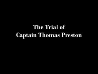 Boston Massacre Presentation Activity | PDF