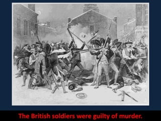 Boston Massacre: Weigh the Evidence | PPTX