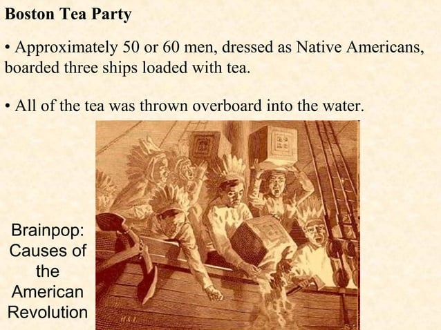 Boston massacre & Boston Tea Party | PPT