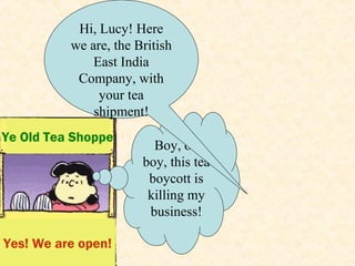Boston massacre & Boston Tea Party | PPT