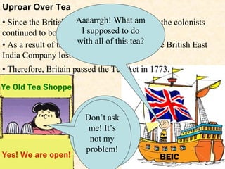 Boston massacre & Boston Tea Party | PPT