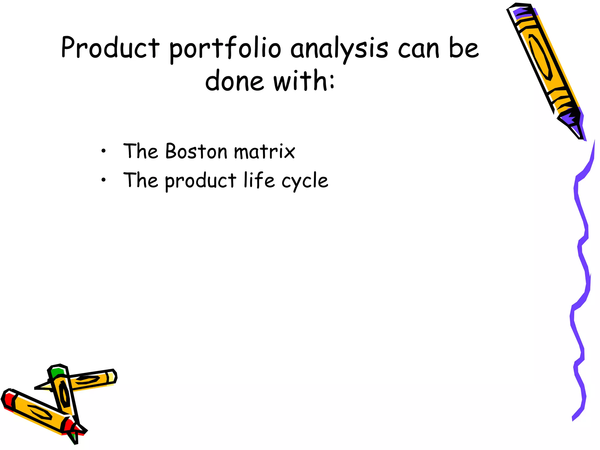 Boston matrix and product life cycle | PPT
