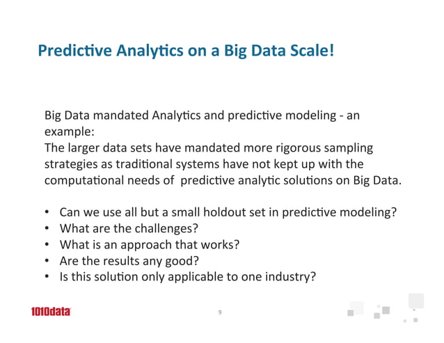 Rethinking classical approaches to analysis and predictive modeling | PDF | Databases | Computer ...
