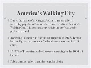 A Brief Urbanization of Boston | PDF