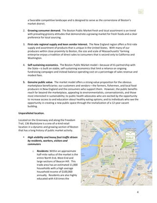 Boston Public Market- One of a Kind | PDF