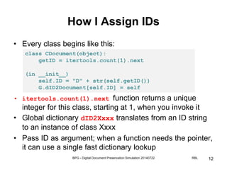 Digital Document Preservation Simulation - Boston Python User's Group | PPT