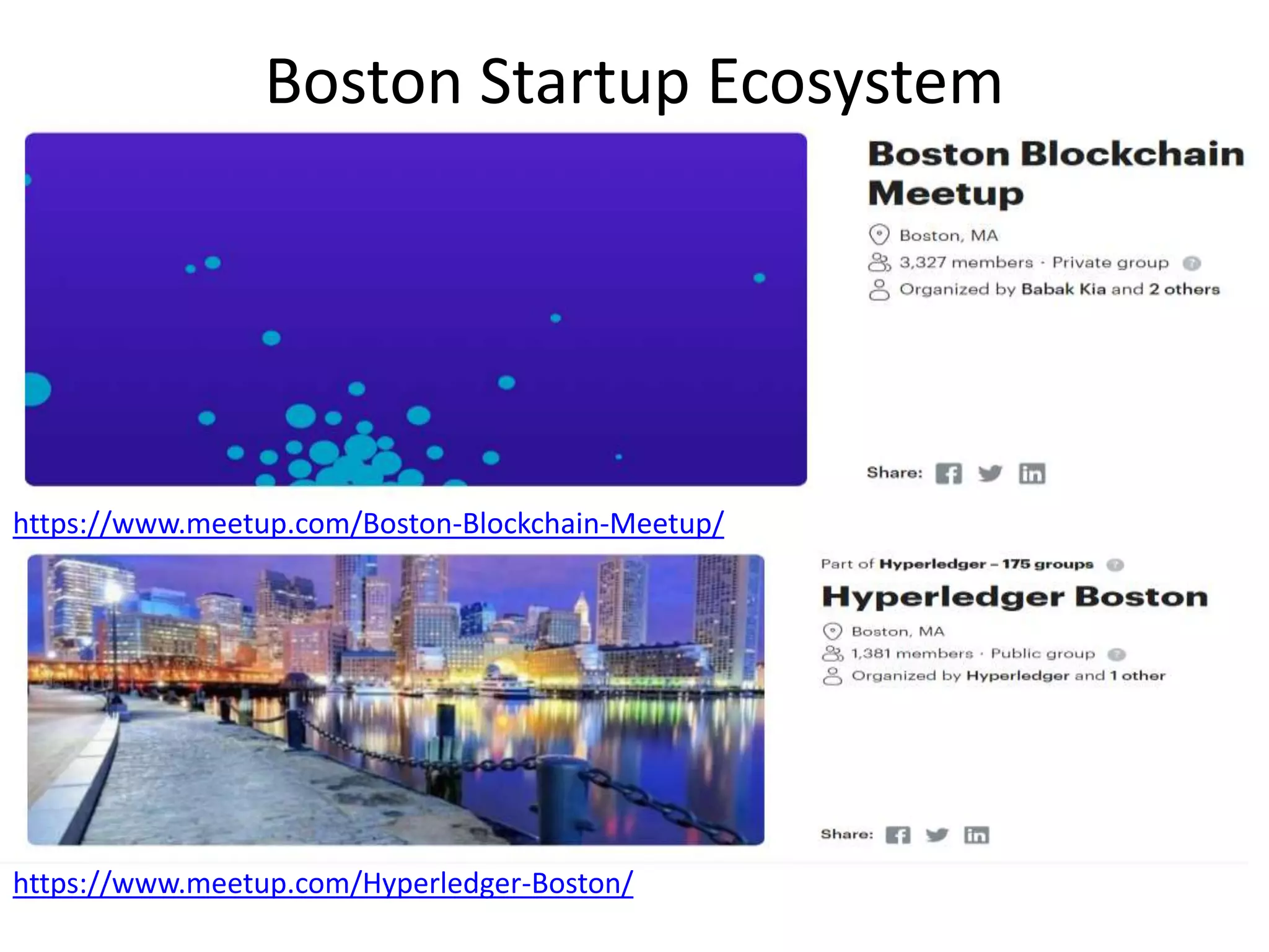 Boston & Silicon Valley Blockchain & AI Startup Ecosystem & Investment ...