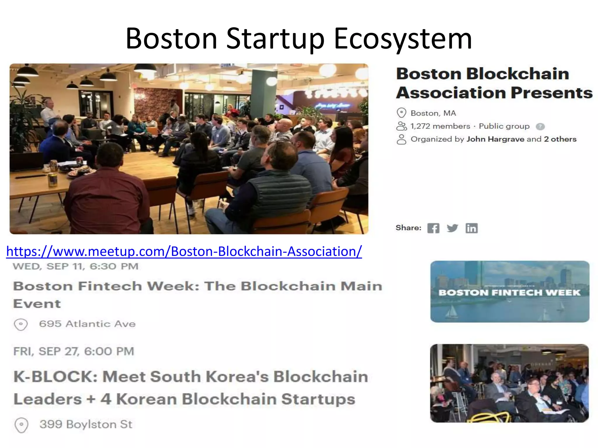 Boston & Silicon Valley Blockchain & AI Startup Ecosystem & Investment ...