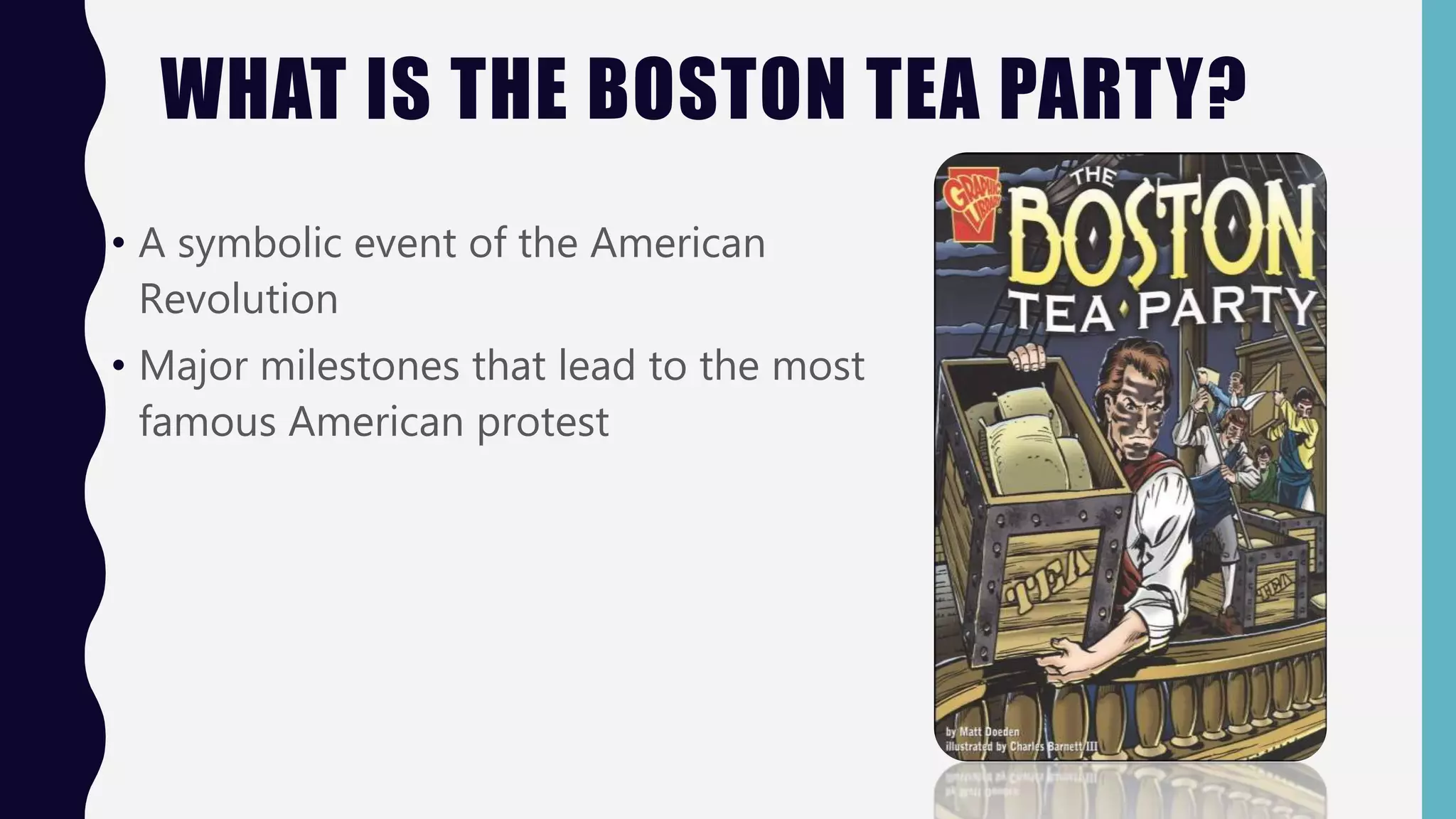 Boston tea party | PPTX