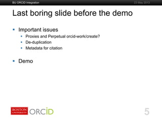 Boston univ oxford orcid outreach | PPT