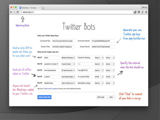 Bot | PPTX | Internet | Computing