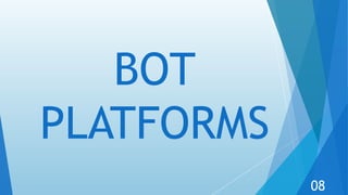 Bots | Bots in Enterprise + Meme | PPT