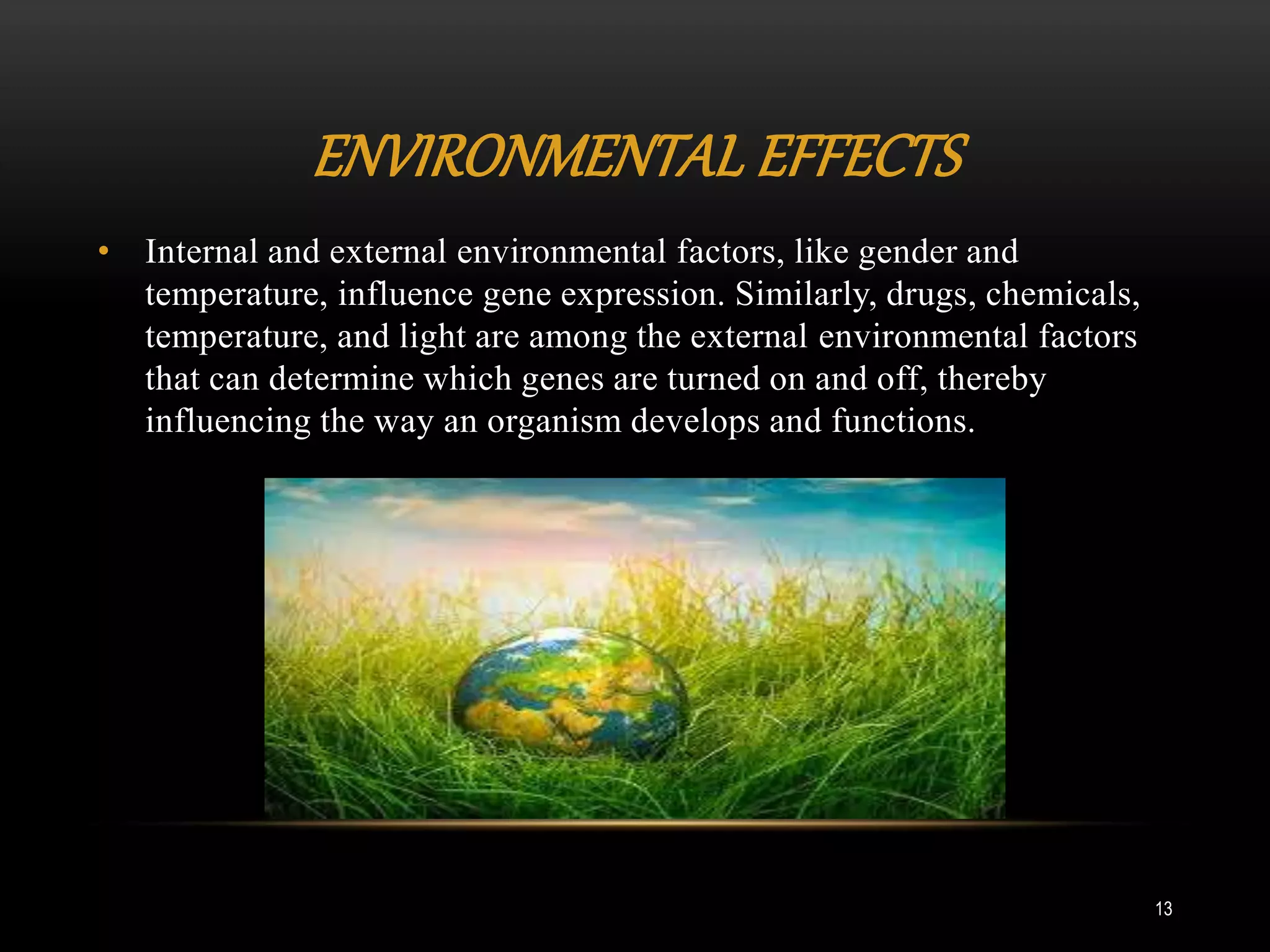 Extensions of mendelian inheritance | PPTX