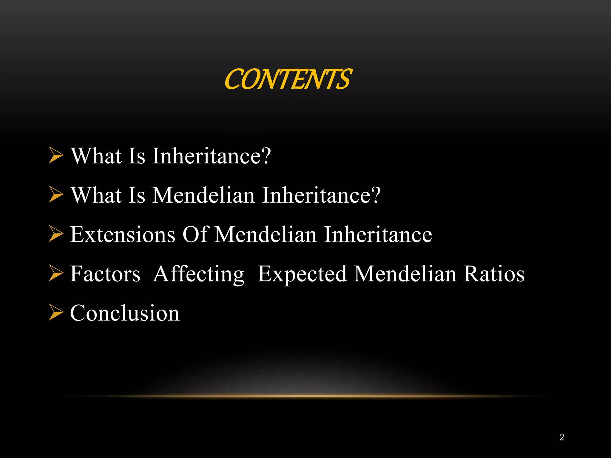 Extensions Of Mendelian Inheritance Ppt