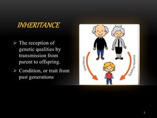 Extensions of mendelian inheritance | PPTX