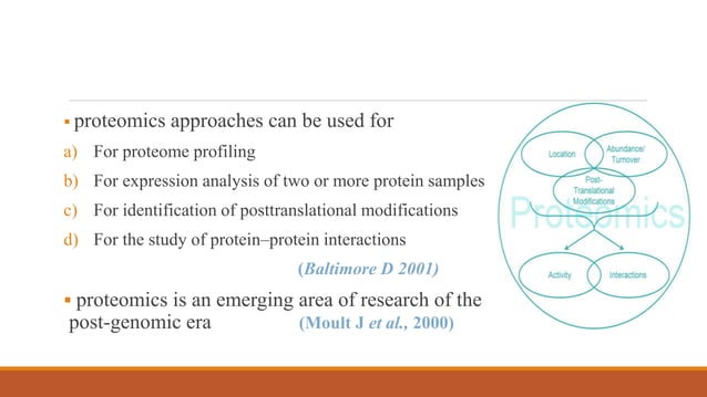 PROTEOMICS INTRODUCTION AND TECHNIQUES | PPTX