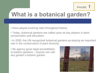 Botanical Garden Feasability Study | PPT
