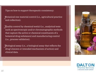 Botanical Drug Development | PPT