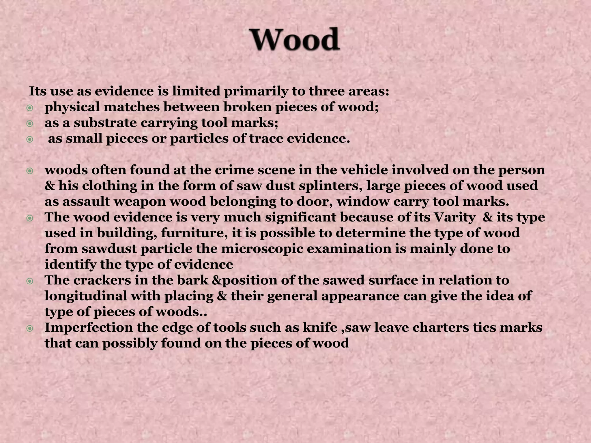 Botanical evidences | PPTX