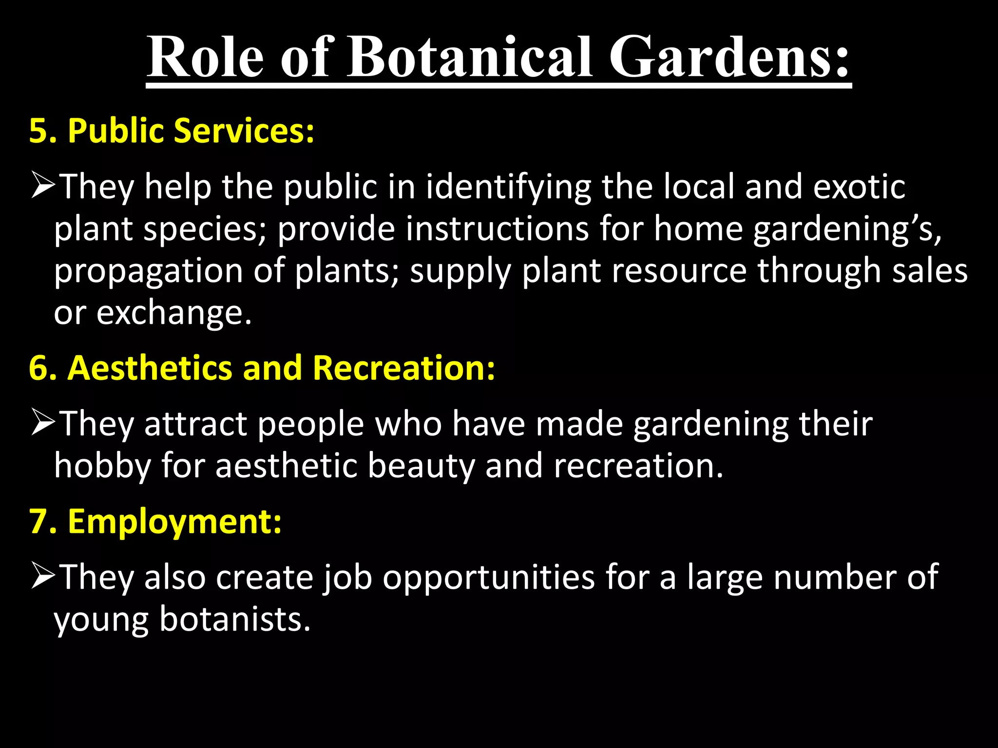 Botanical garden | PPTX