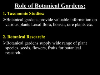 Botanical garden | PPTX