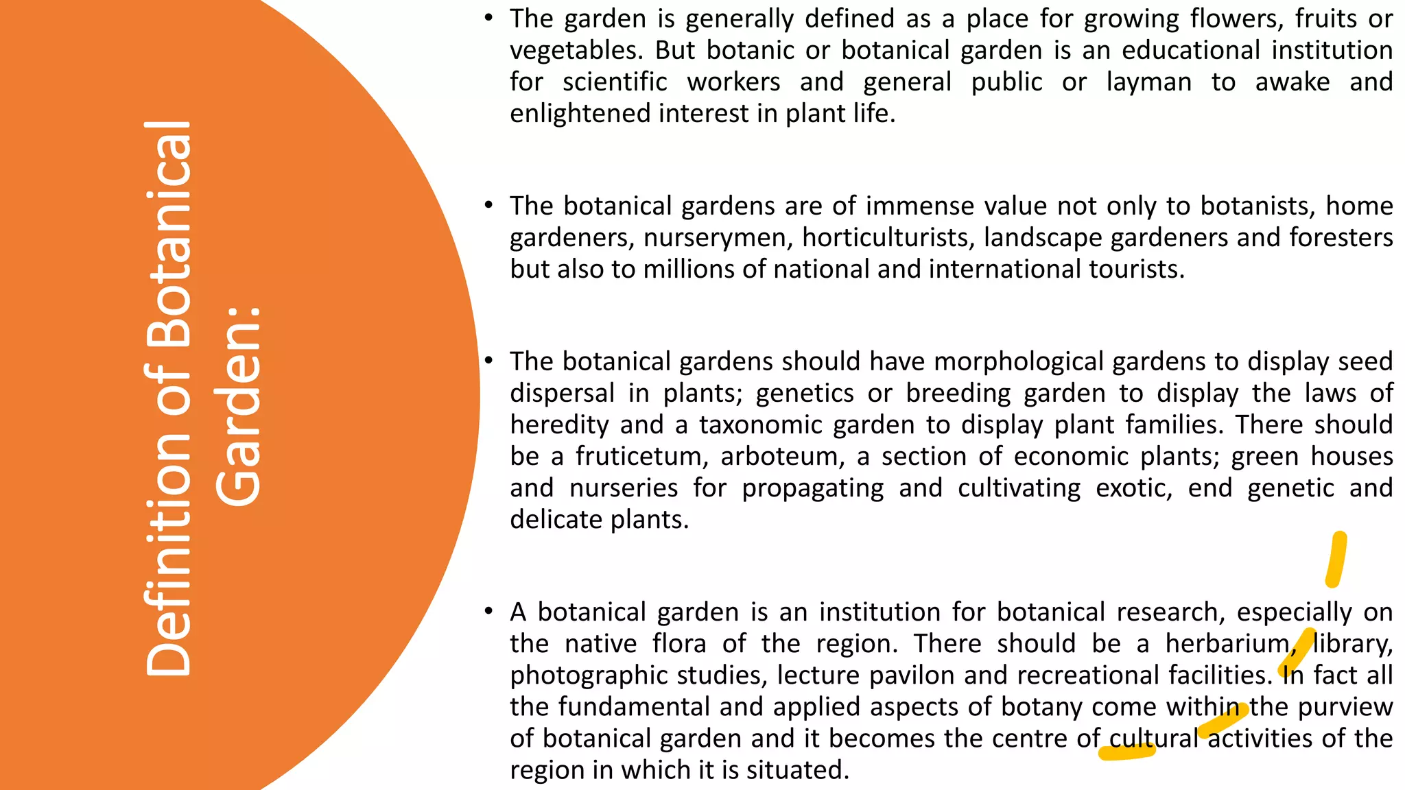 Botanical garden | PPTX