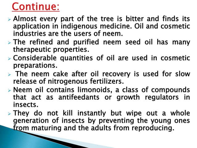 Botanical insecticides | PPTX