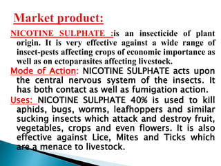 Botanical insecticides | PPTX