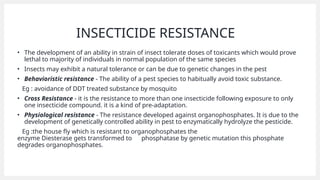INSECTICIDES, RESISTANCE & PESTICIDES.pptx