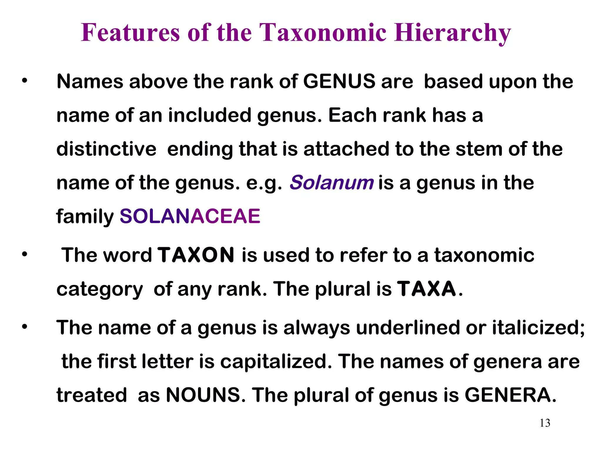 Botanical nomenclature | PPT