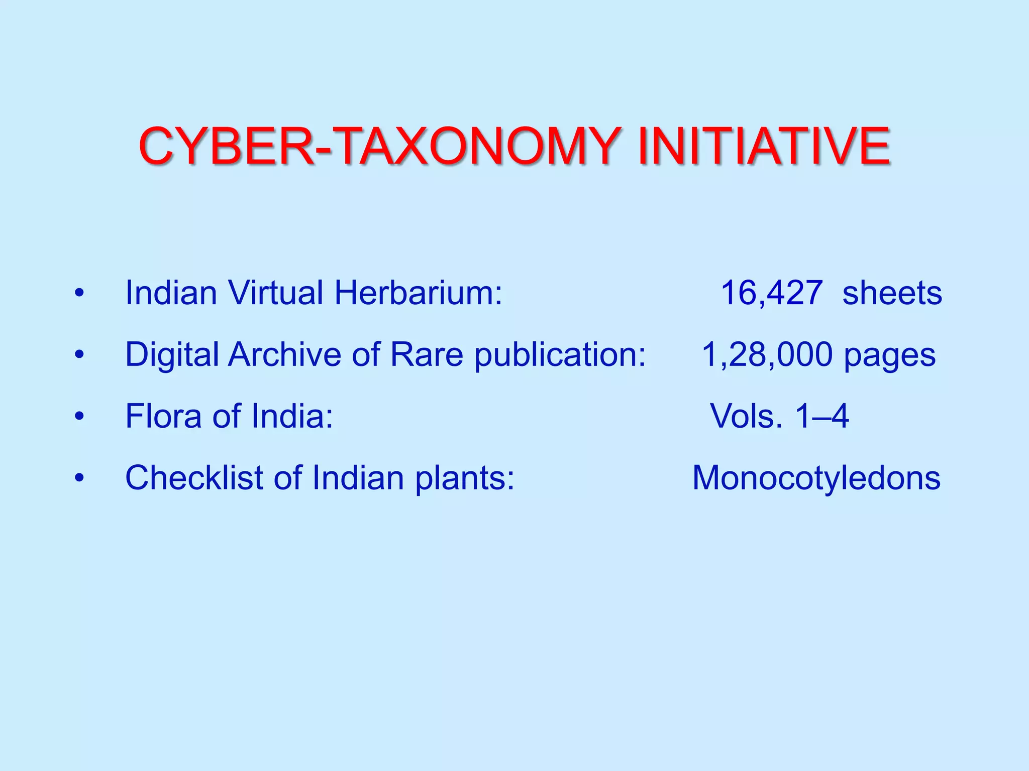 Botanical survey of india | PDF