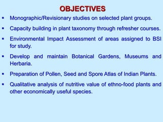 Botanical survey of india | PDF