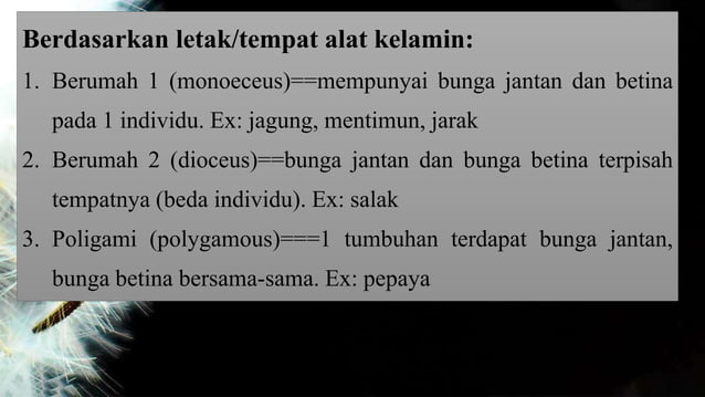 INJAUAN MORFOLOGI & ANATOMI TUMBUHAN OBAT BERDASARKAN ORGAN GENERATIF ...