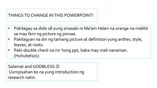 Botany presentation | PPT