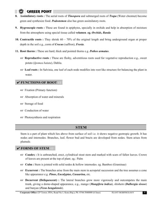 Botany plant morphology | PDF