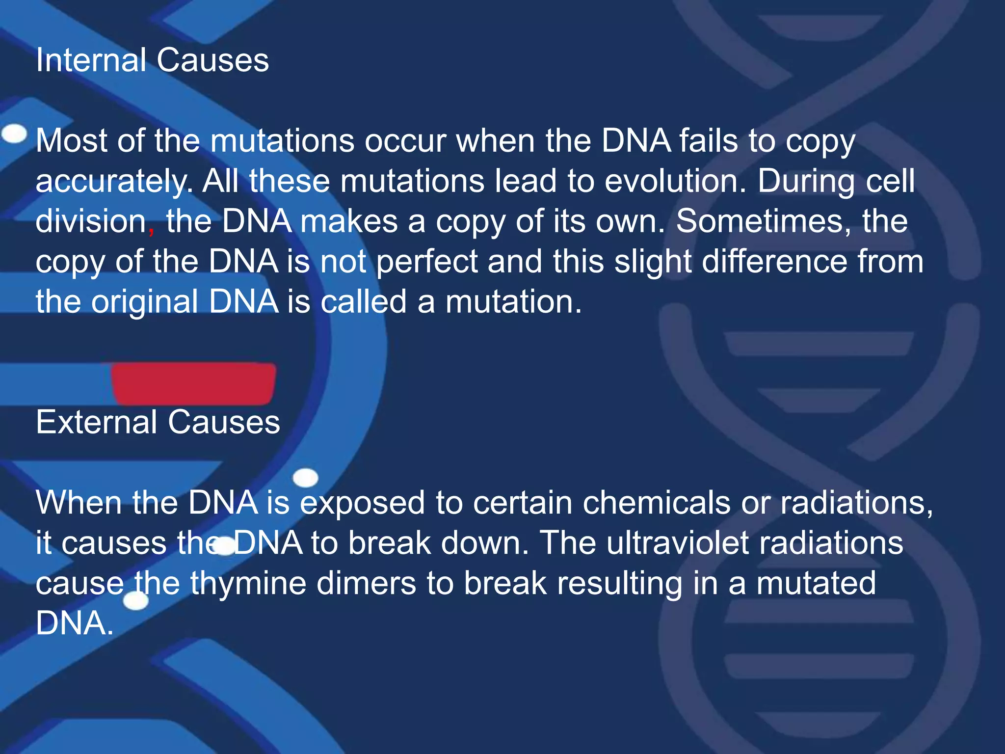 Project on mutation | PPTX