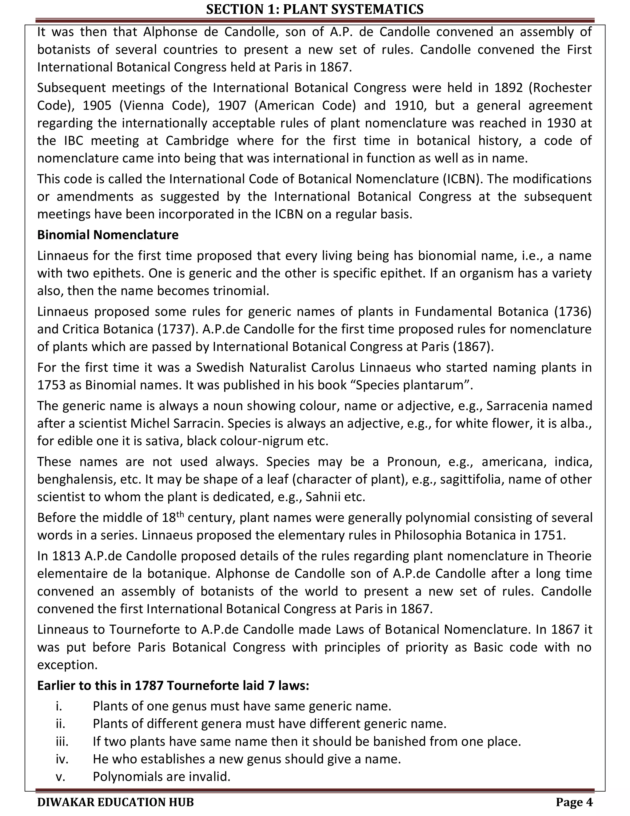 GATE Botany Book PDF [Sample PDF] | PDF