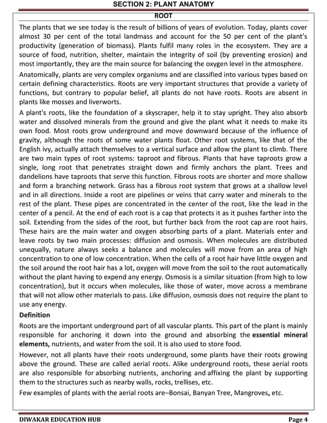 GATE Botany Book PDF [Sample PDF] | PDF