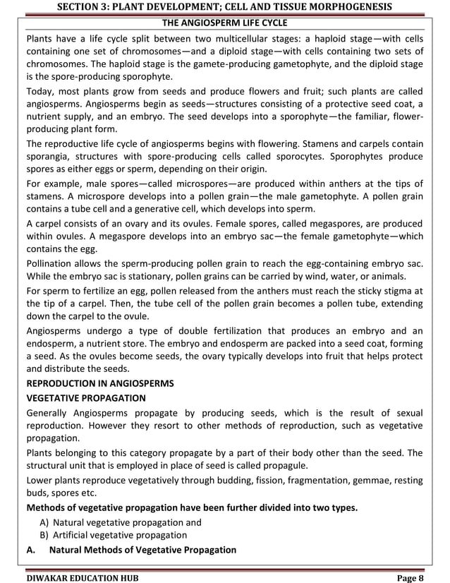 GATE Botany Book PDF [Sample PDF] | PDF