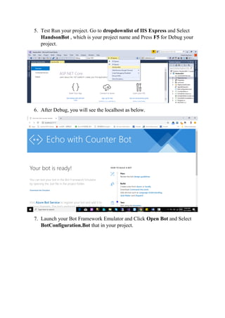 Bot builder v4 HOL | PDF