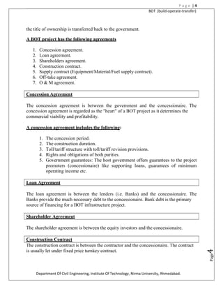 Bot(build operate transfer) | PDF