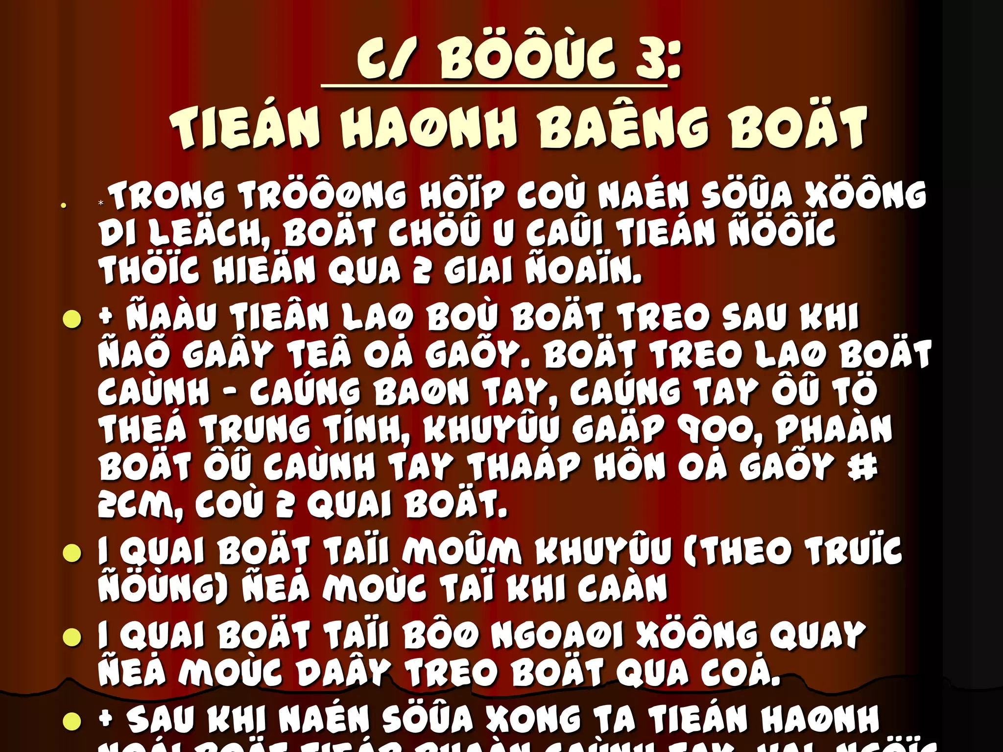 Bot chu u cai tien | PPT